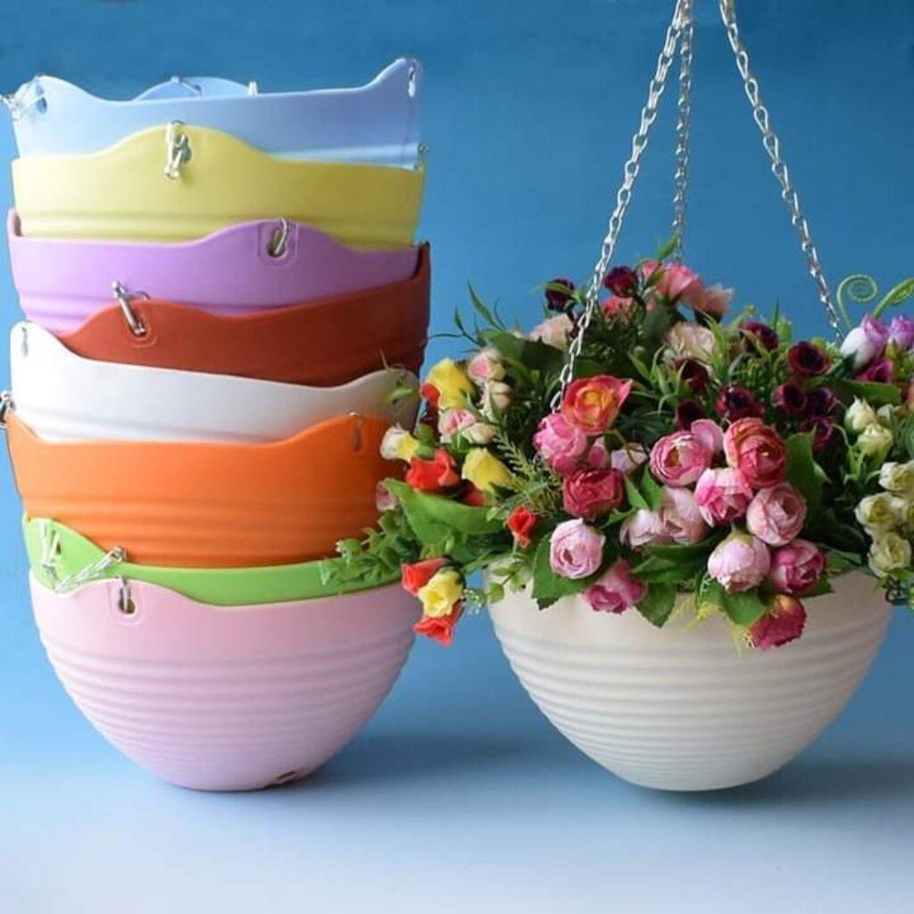 Set of 3 hanging pots – Pak Plants