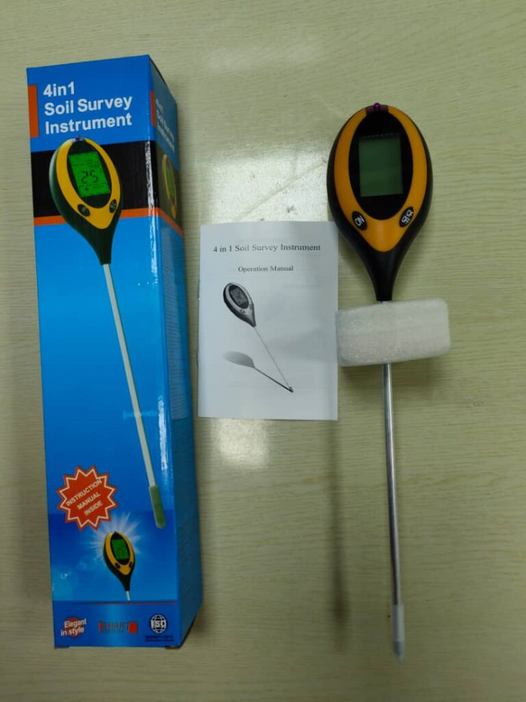 4 in 1 Soil Survey Instrument – Pak Plants