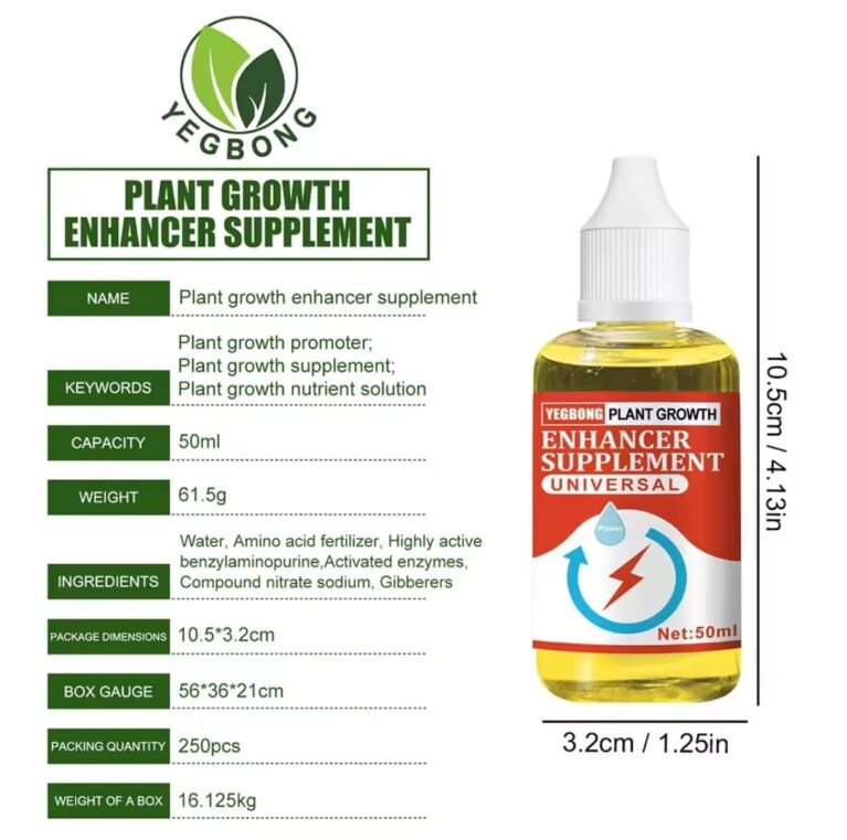 Enhancer Supplement for Plant Growth – Pak Plants